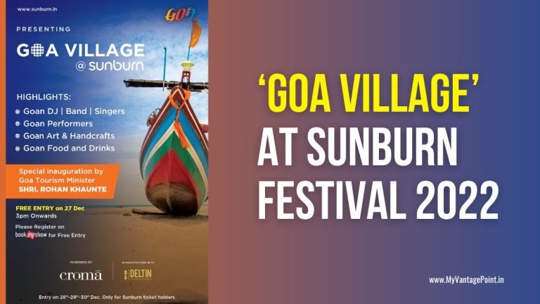 Rohan Khaunte inaugurate Goa Village at Sunburn Festival 2022
